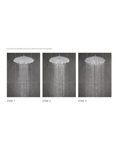 Colonne de douche thermostatique Euphoria SmartControl System 310 Cube ...