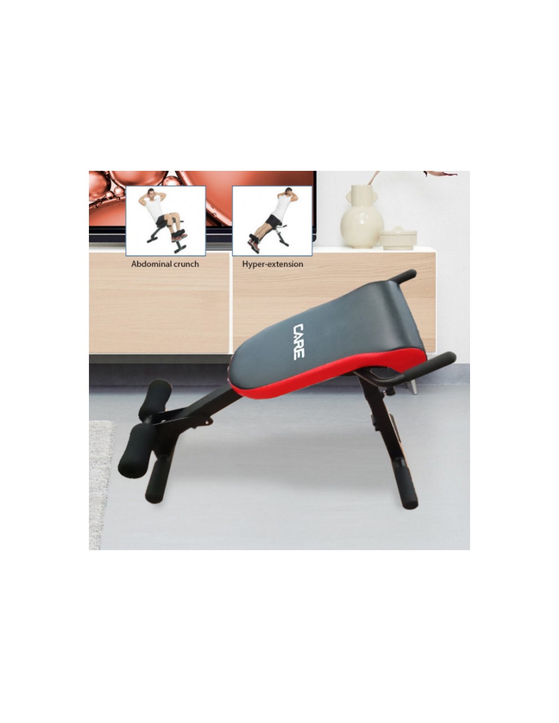 Planche ABDO CARE 2 en 1 CARE Fitness